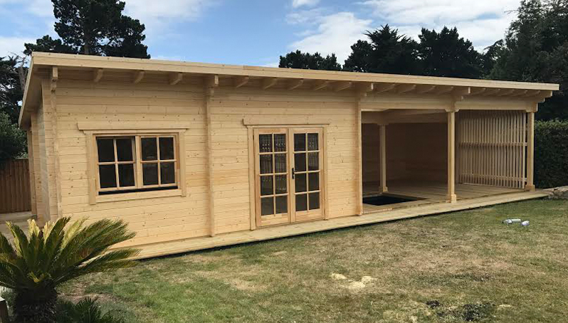 Vertical Log Cabin Kits